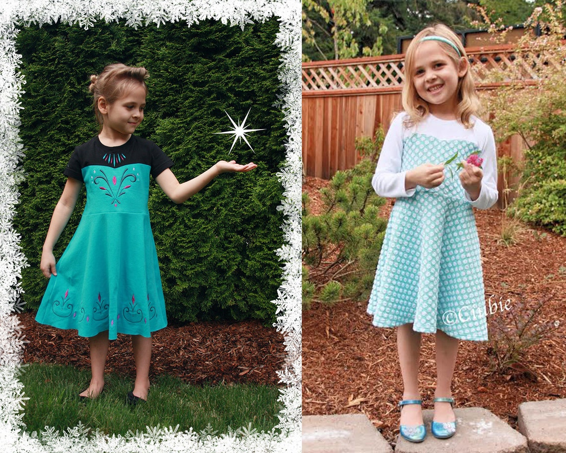 Girls Dress Pattern PDF Girls Sewing Pattern Childrens - Etsy
