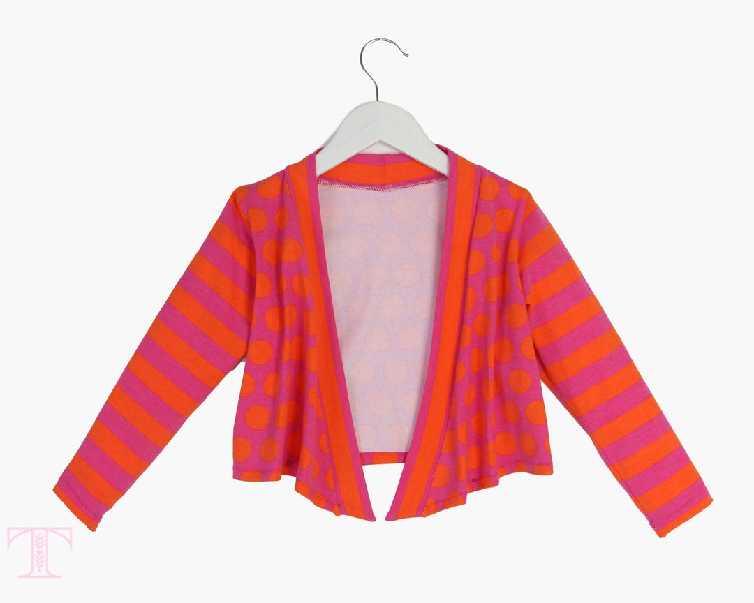 Girls Sweater Pattern, Girls CARDIGAN Pattern, Girls Sewing Pattern ...