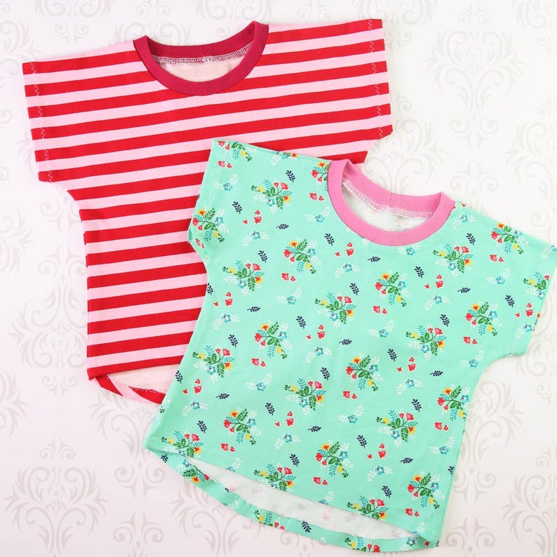 Tshirt Pattern Pdf, Baby Top Pattern, Baby Pattern Pdf, Baby T-shirt ...