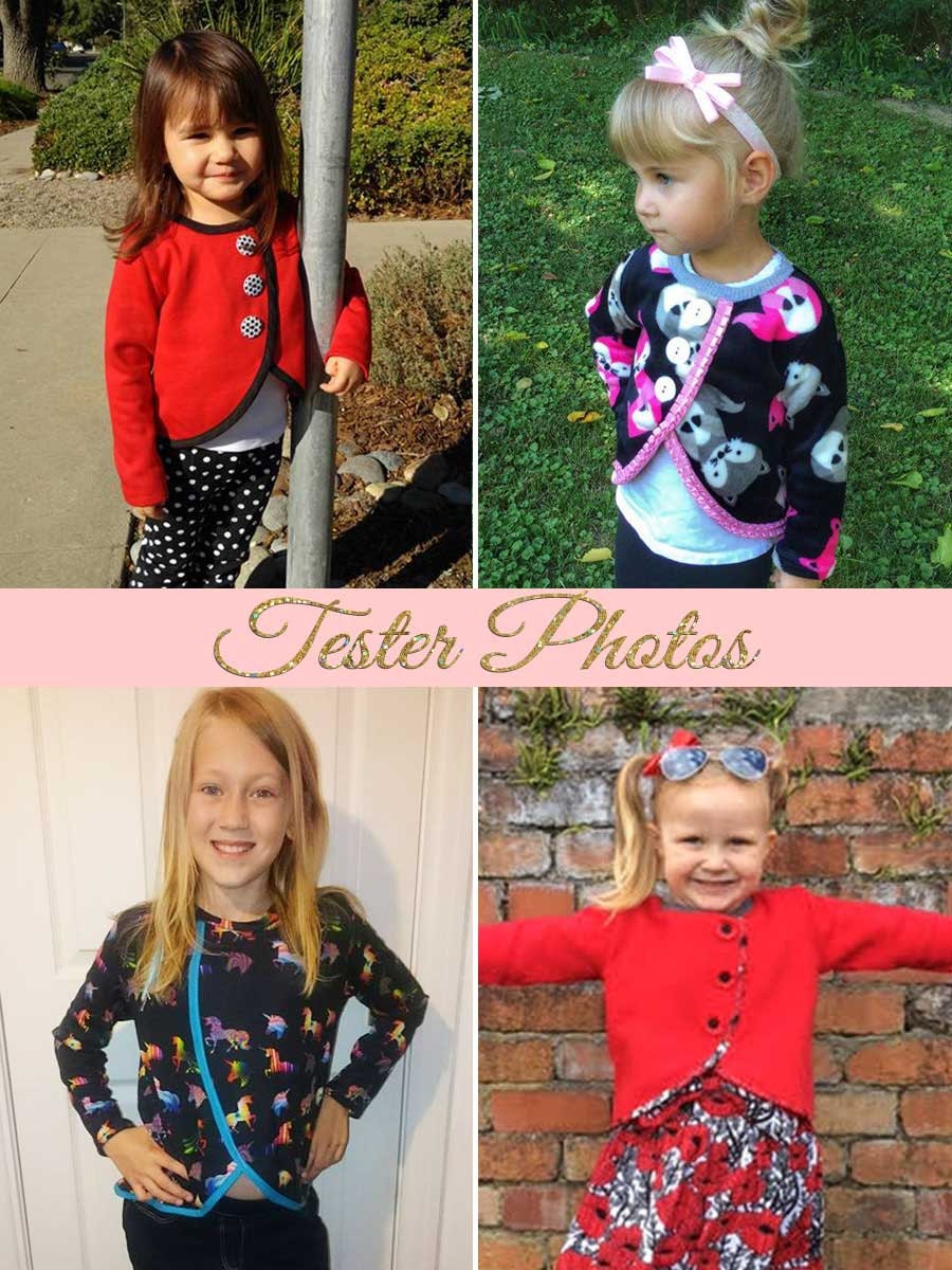 Girls Sweatshirt Sewing Pattern Pdf, Sweater Pattern, Top Patterns ...
