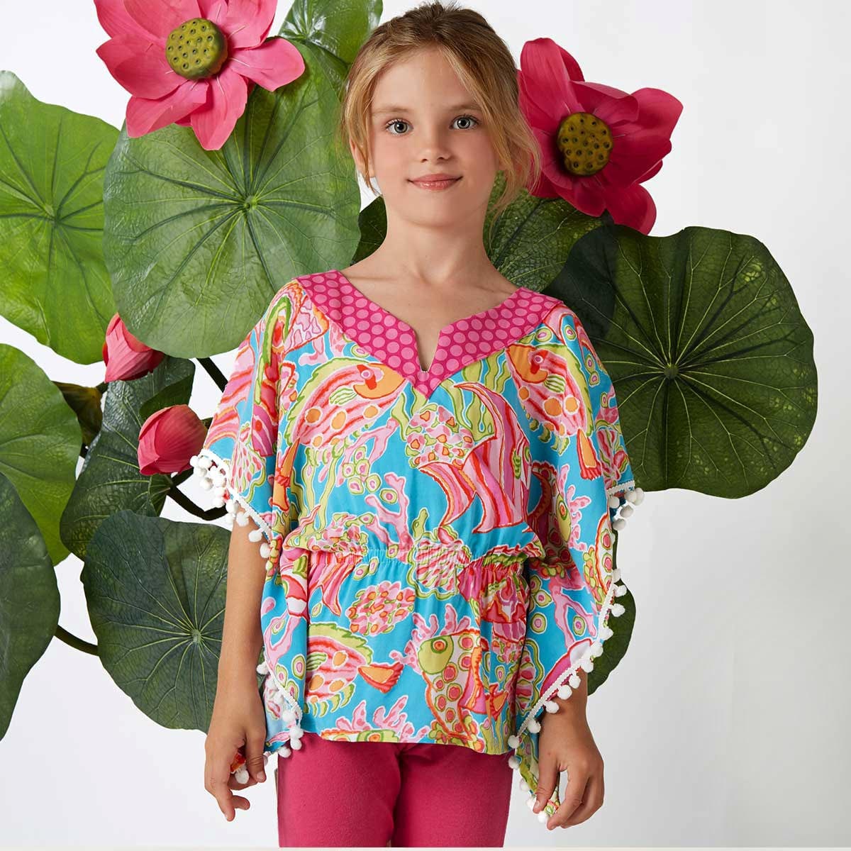 Girls Top Pattern PDF Girls Dress Pattern Pdf Kaftan - Etsy