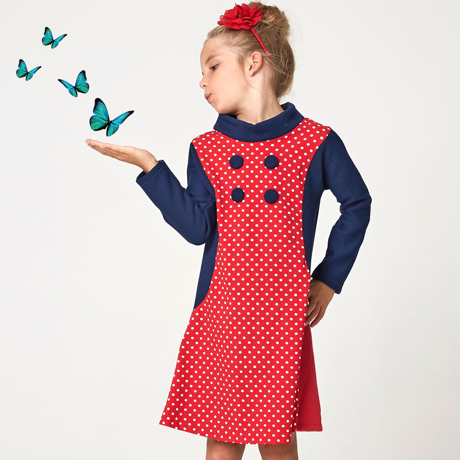 Girls Dress Patterns PDF Tshirt Dress Pattern Childrens | Etsy