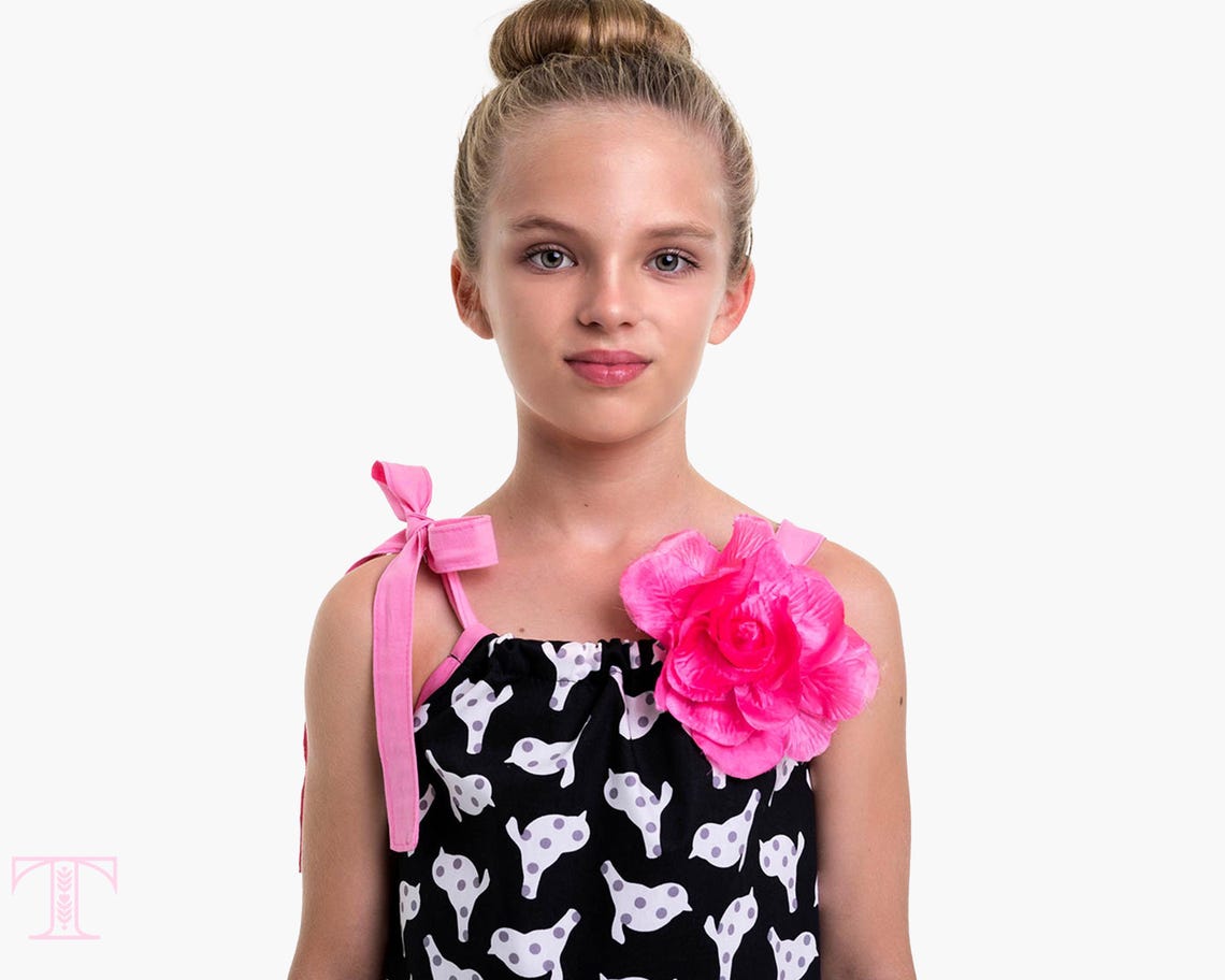Girls Pillowcase Dress Sewing Pattern PDF – Easy DIY Summer Dress ...