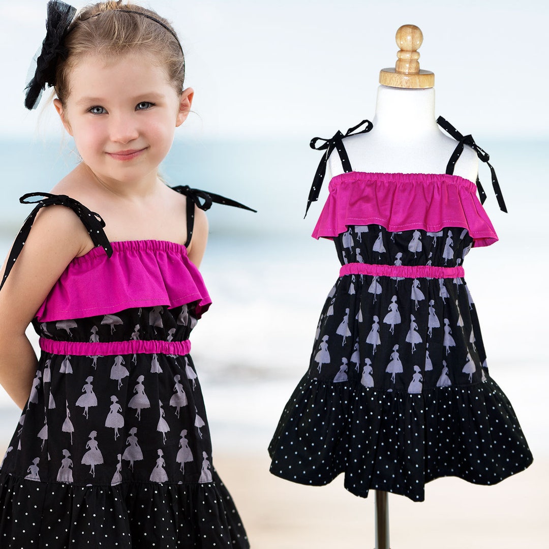 Girls Dress Pattern, Little Girls Dress Patterns PDF, Frock Patterns ...