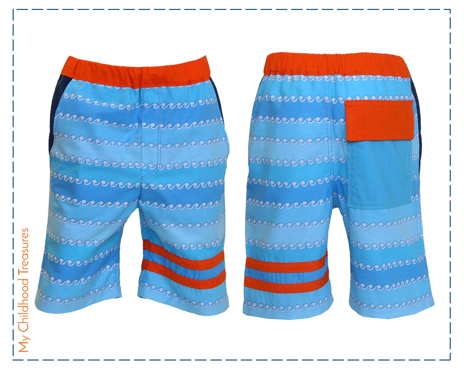 Shorts Pattern Boys Shorts Pattern Swim Shorts Pattern pdf | Etsy