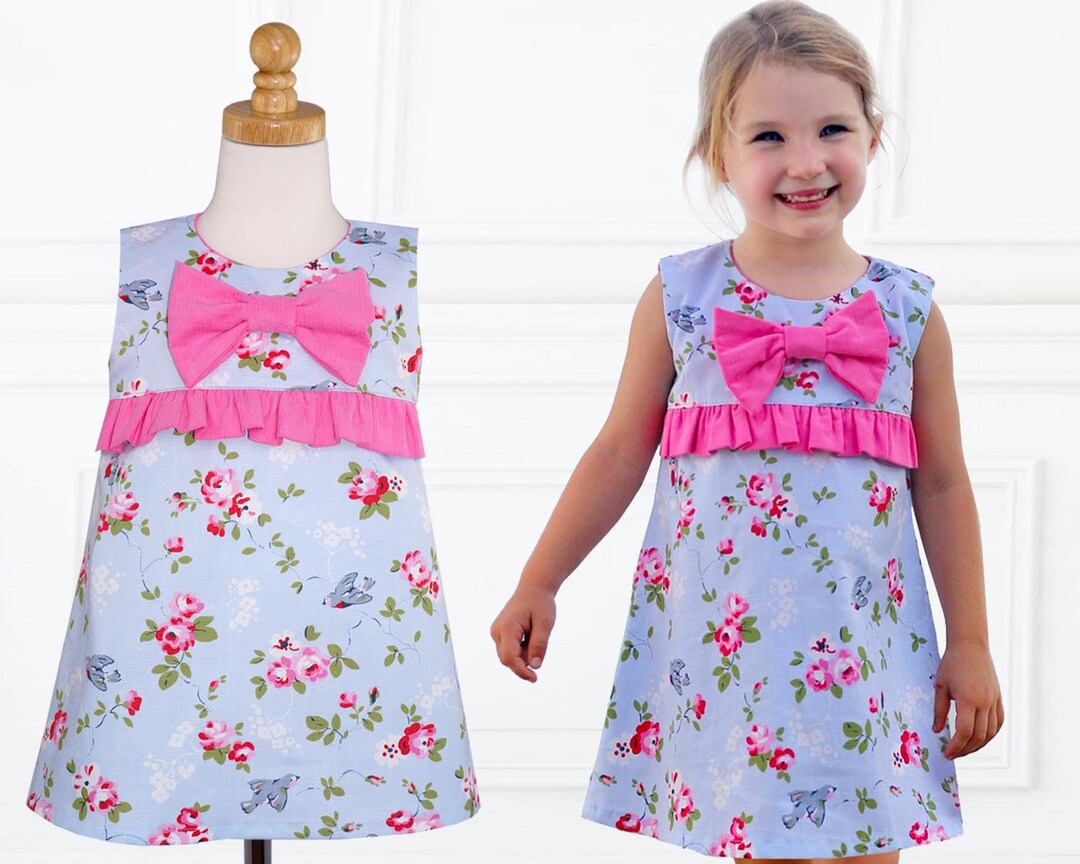 Girls Dress Patterns, Dress Sewing Pattern, Little Girls Dress Patterns ...