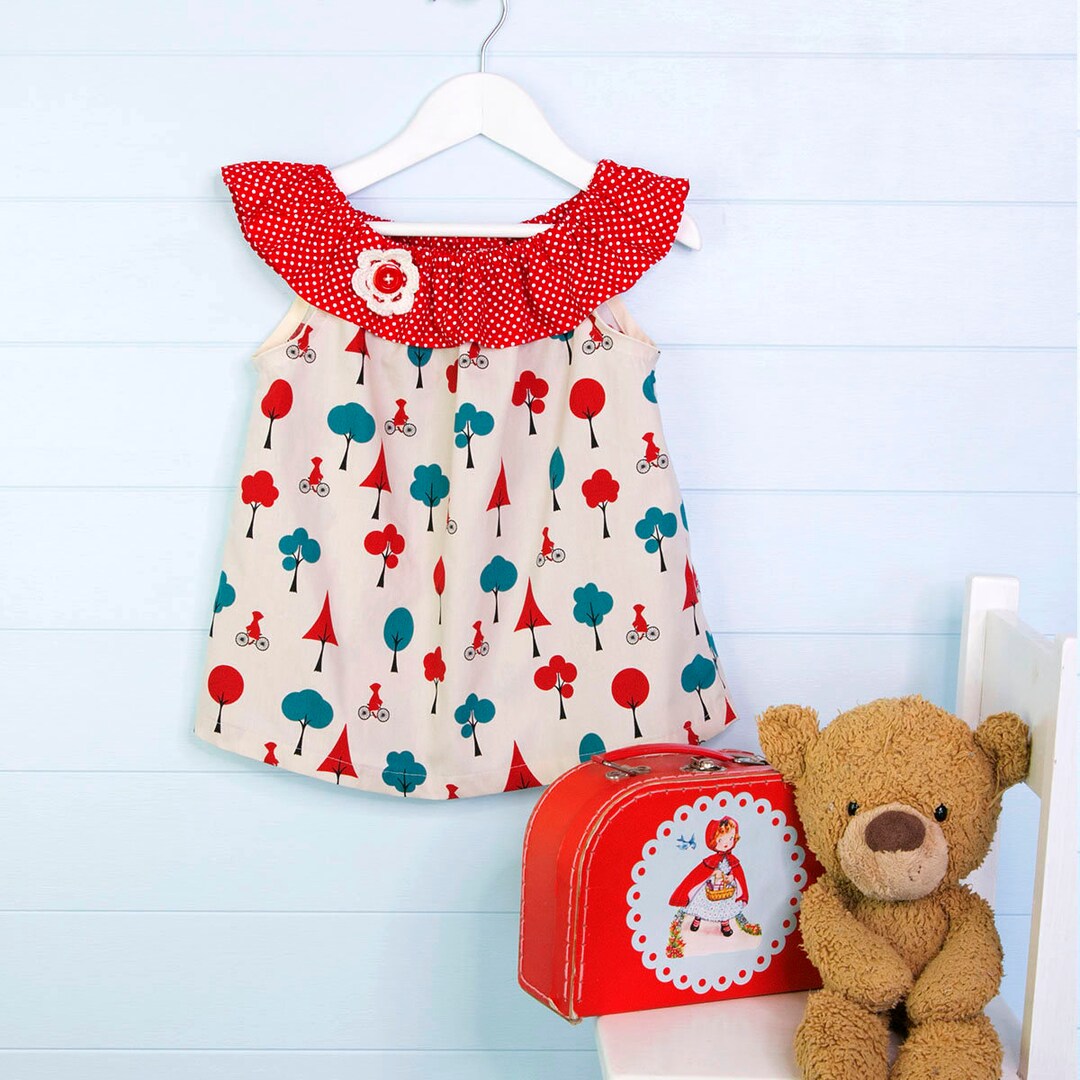 Girls Sewing Patterns, Girls Top Pattern, Girls Patterns, Peasant Top ...