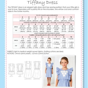 Girls Top Pattern PDF, Ruffle Top Pattern, Ruffle Dress Pattern Pdf ...