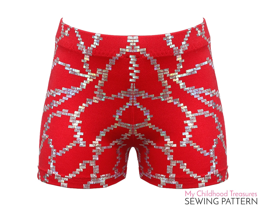 Dance Shorts Pattern Girls Leotard Pattern Pdf Gymnastics - Etsy