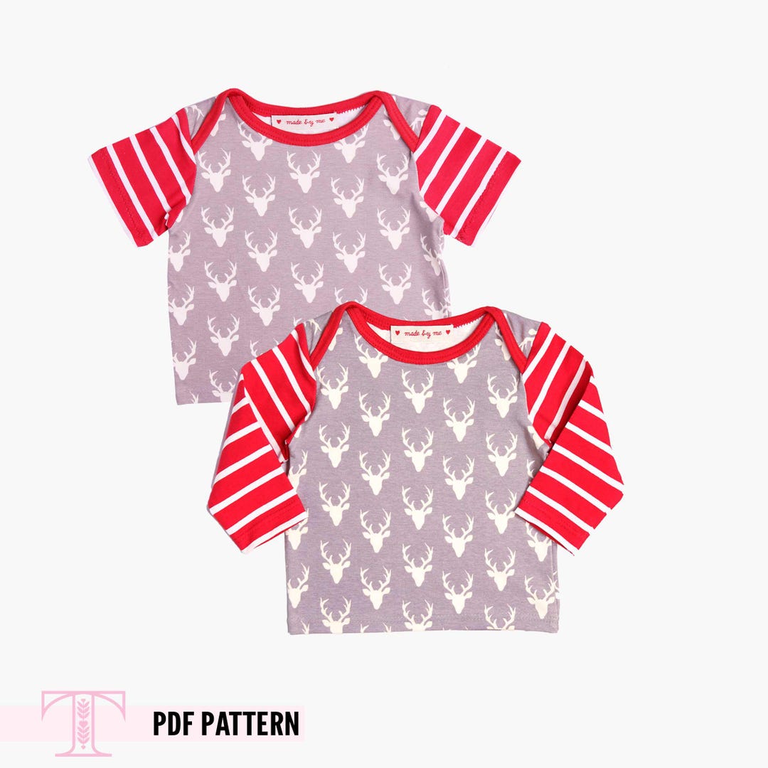 Baby Tshirt Pattern, Baby Top Pattern, Baby T-shirt Pattern, Baby Shirt ...