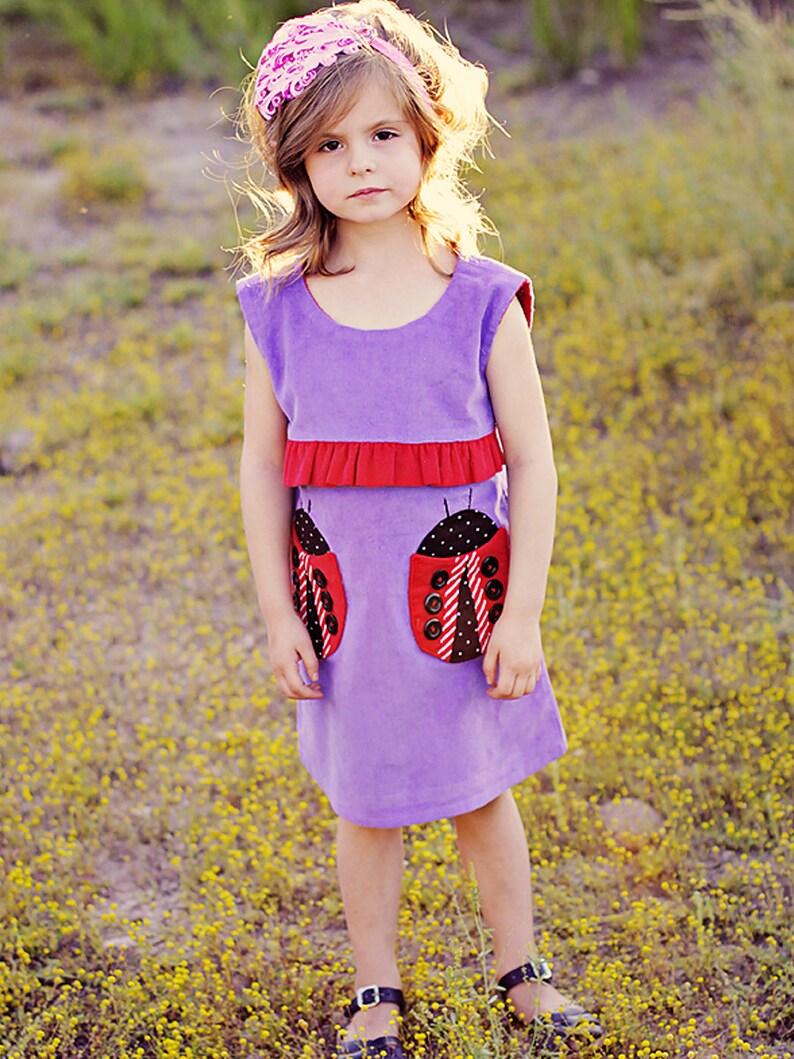 Girls Dress Patterns Dress Sewing Pattern Little Girls Dress - Etsy UK