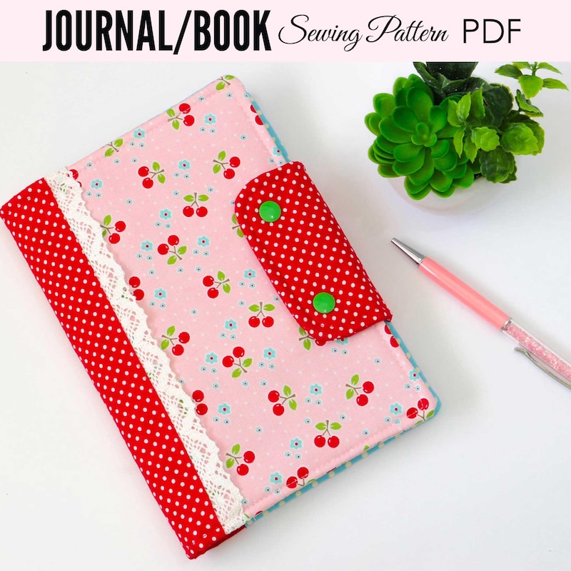 Notebook Cover Sewing Pattern - Etsy
