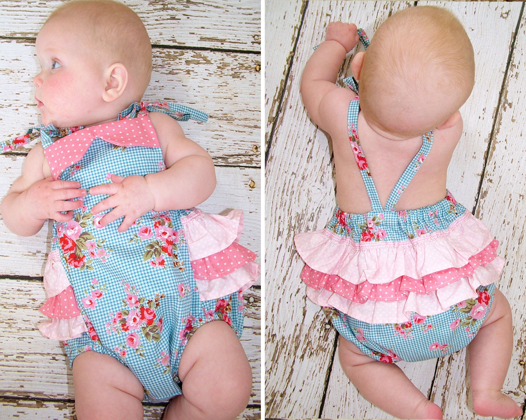 PDF Sewing Pattern for Romper Sunsuit Baby Sewing Pattern for | Etsy