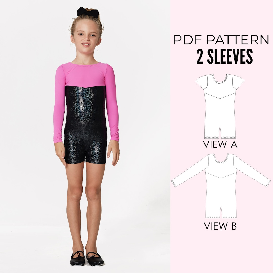 Unitard Pattern Gymnastics Pattern Dance Leotard Pattern Dance