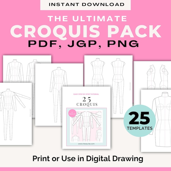 Croquis - Etsy