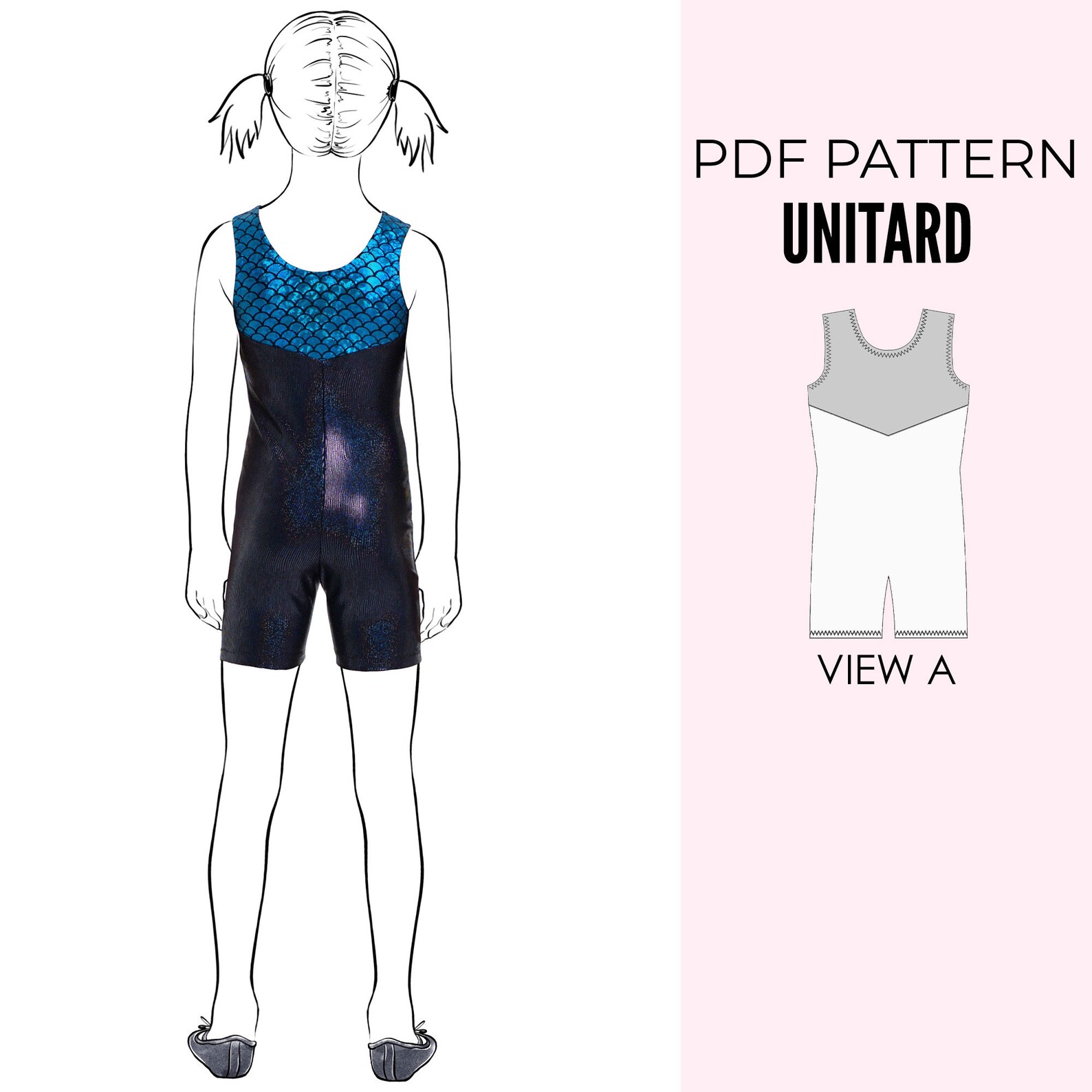 Gymnastics Leotard Pattern, Unitard Pattern, Leotard Pattern ...