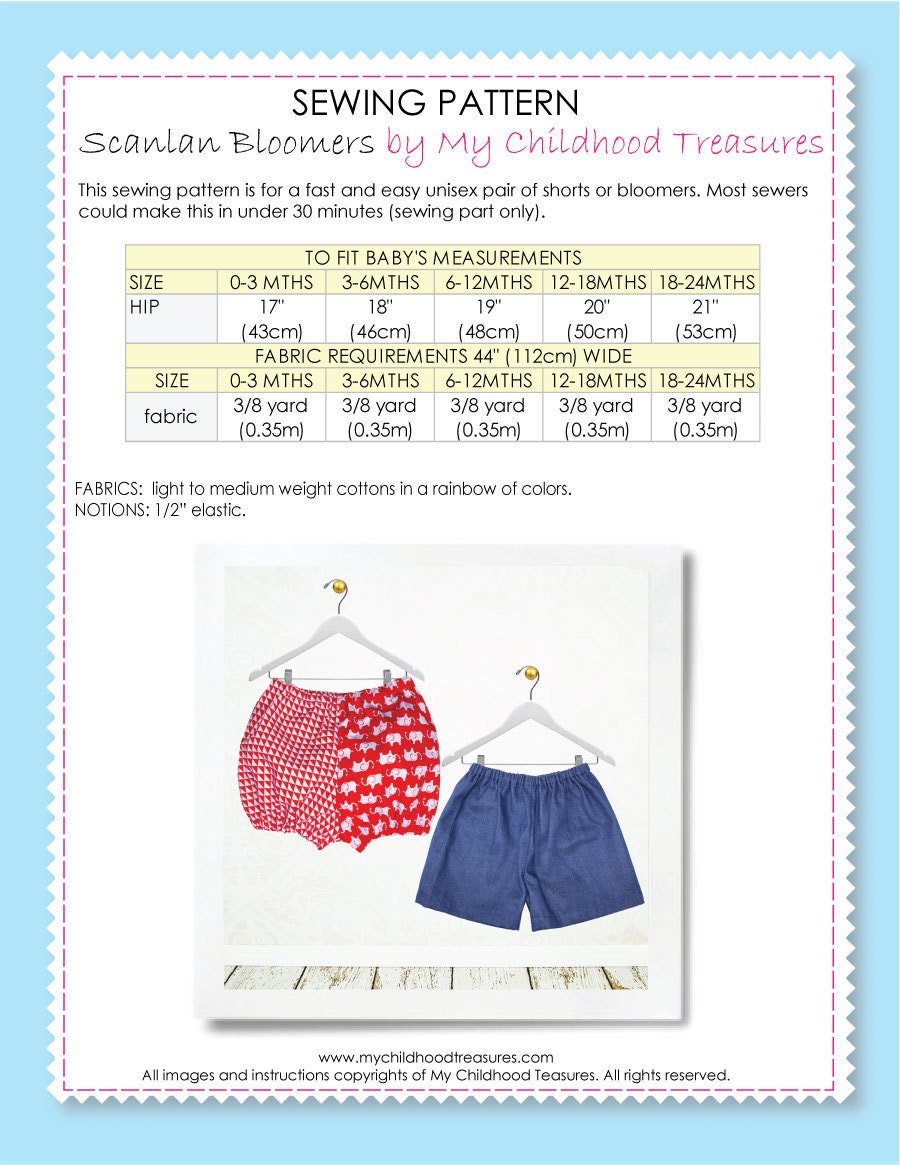 Baby Sewing Pattern Pdf Diaper Cover Pattern Pdf Nappy - Etsy