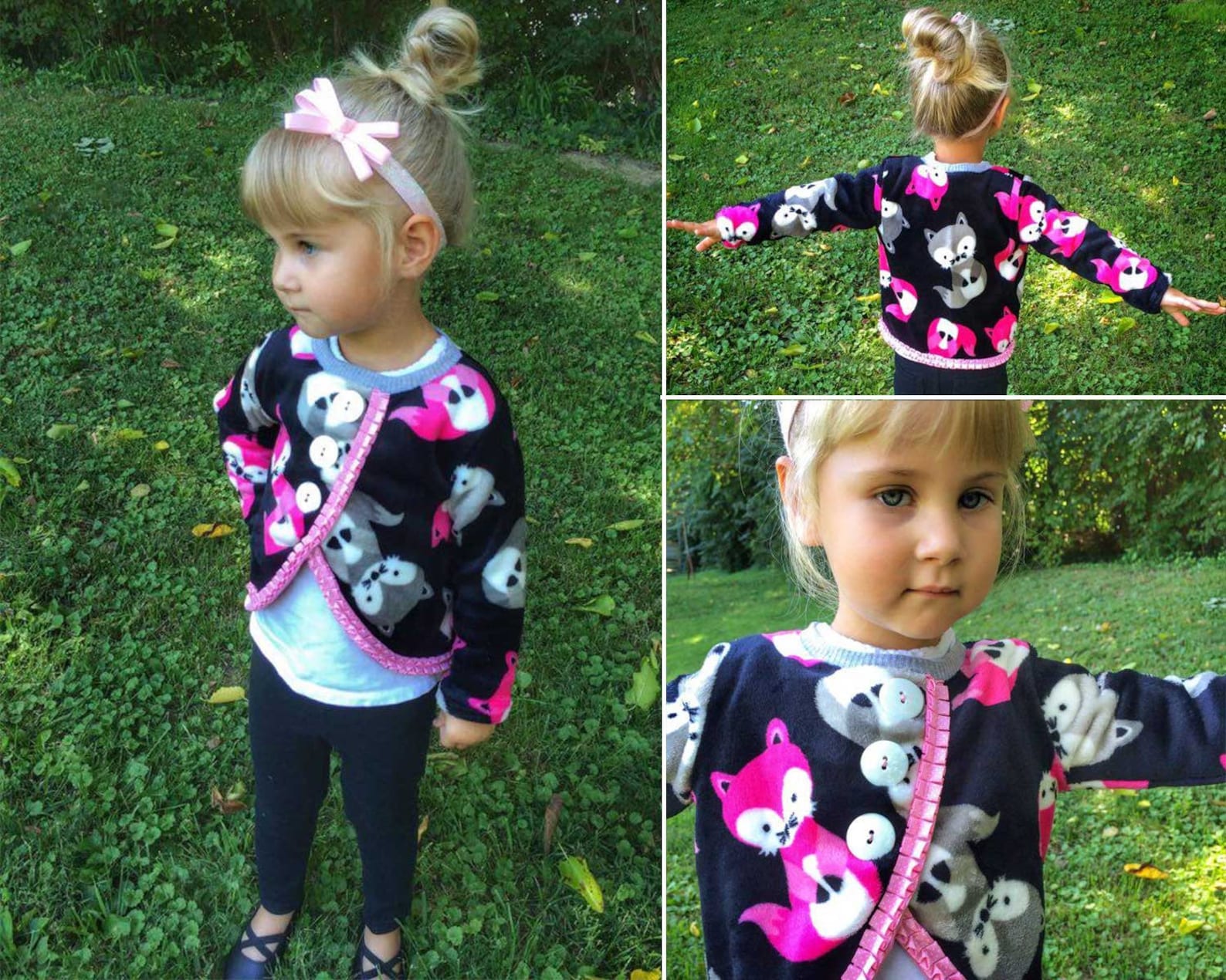 Girls Sweatshirt Sewing Pattern Pdf Sweater Pattern Top - Etsy