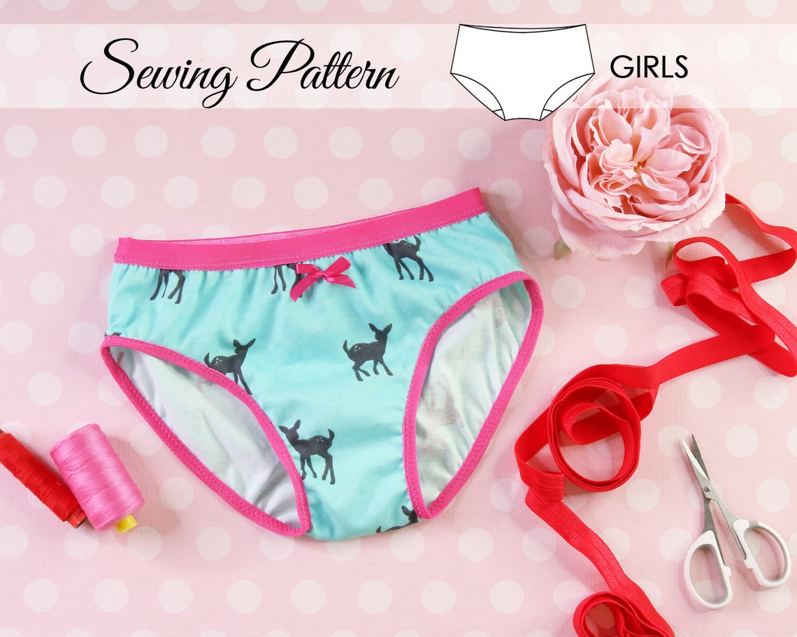 Girls Underpants Patterns Underwear Pattern Girls Knickers - Etsy