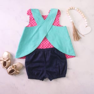 Set of Baby Patterns, Easy Baby Dress Pattern, Baby Sewing Pattern ...