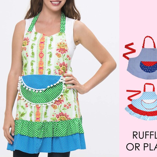 Jean Apron Pattern - Etsy