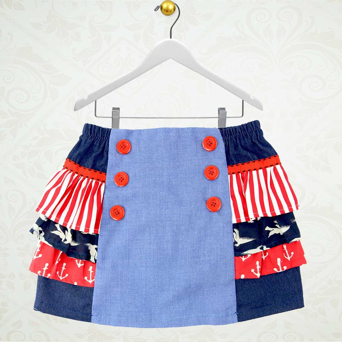 EASY Girls Skirt Pattern PDF Childrens Sewing Pattern Skirt - Etsy