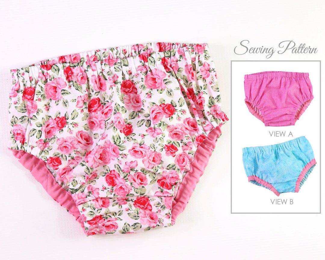 Diaper Cover Pattern Pdf, Baby Bloomer Pattern, Diaper Cover Sewing ...
