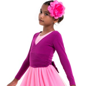 Girls Wrap Top Pattern PDF, Ballet Wrap Pattern, Gymnastics Wrap ...