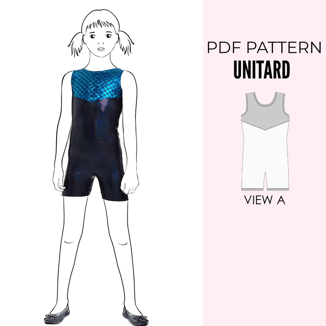 Gymnastics Leotard Pattern, Unitard Pattern, Leotard Pattern ...