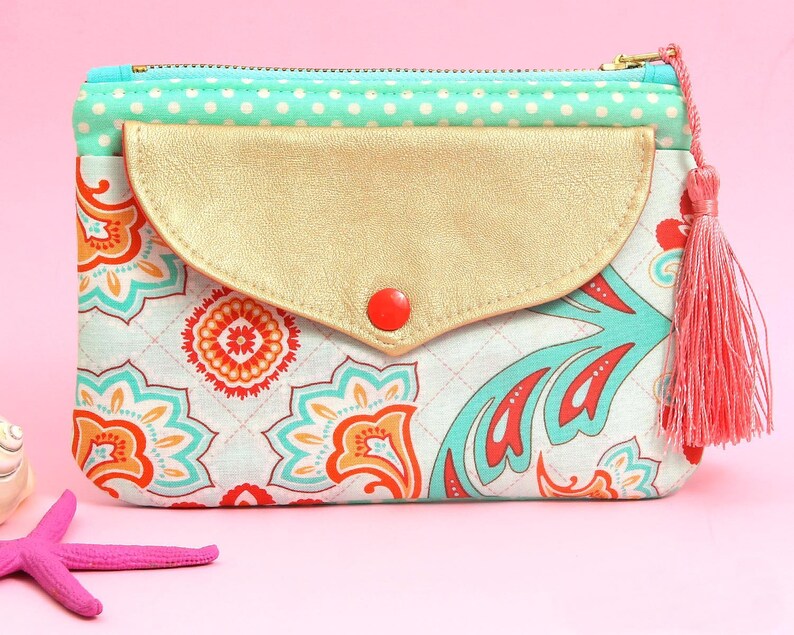 Purse Pattern Clutch Pattern Clutch Purse Pattern Sewing | Etsy