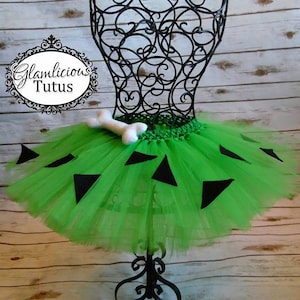 Cave Woman Inspired Tutu With Matching Bone Hair Clip | Tutu ...