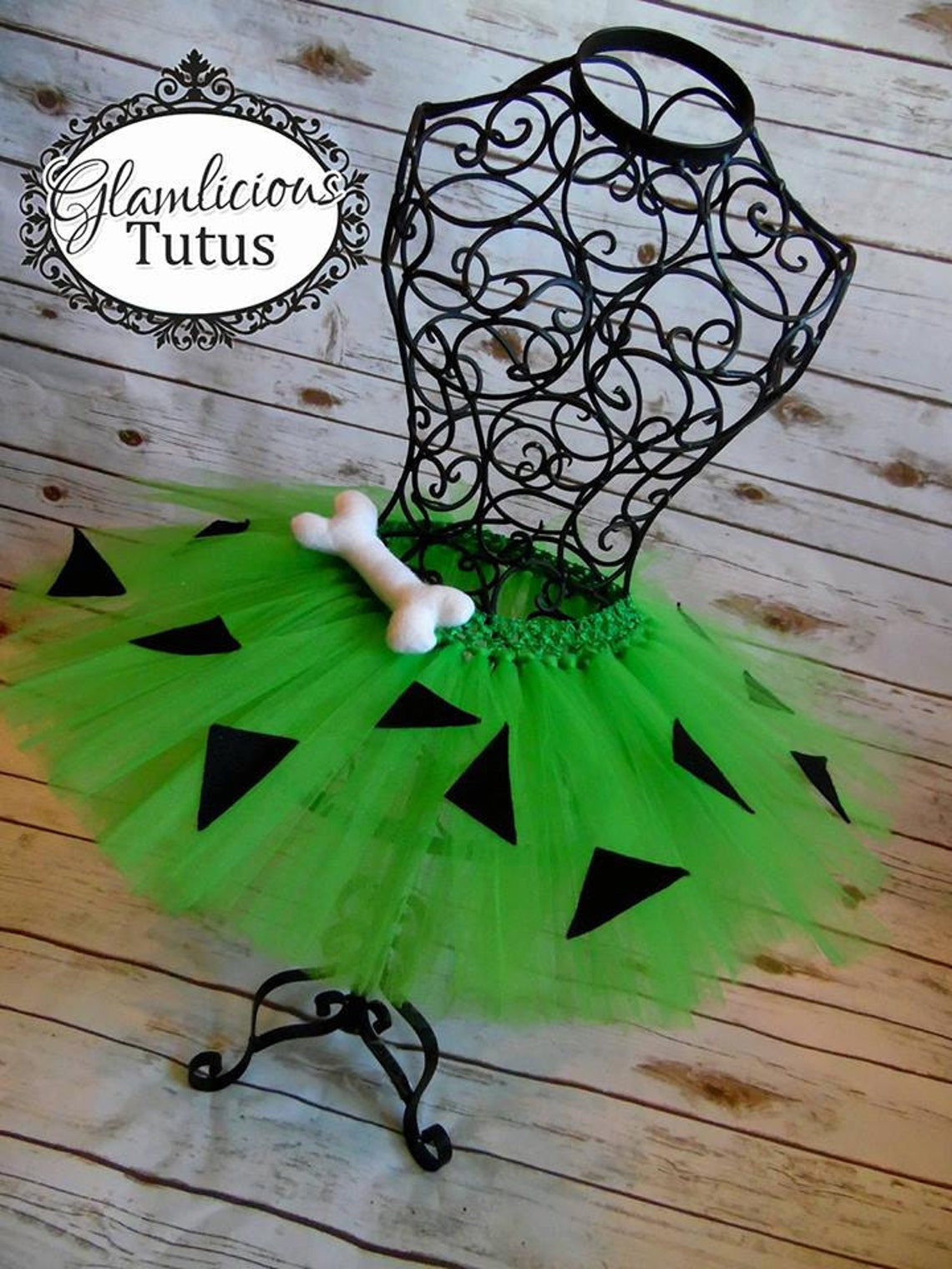 Cave Woman Inspired Tutu With Matching Bone Hair Clip Tutu | Etsy