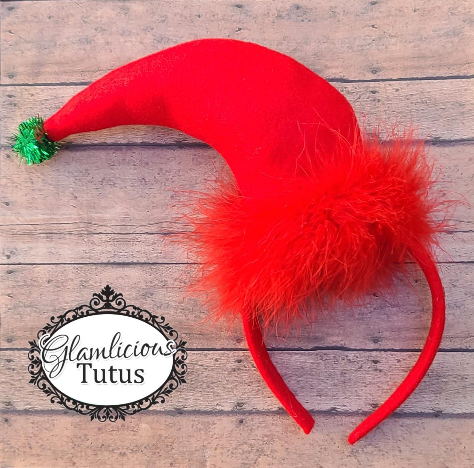 Elf Headband | Elf Headband | Elf Hat | Santas Little Helper - Etsy