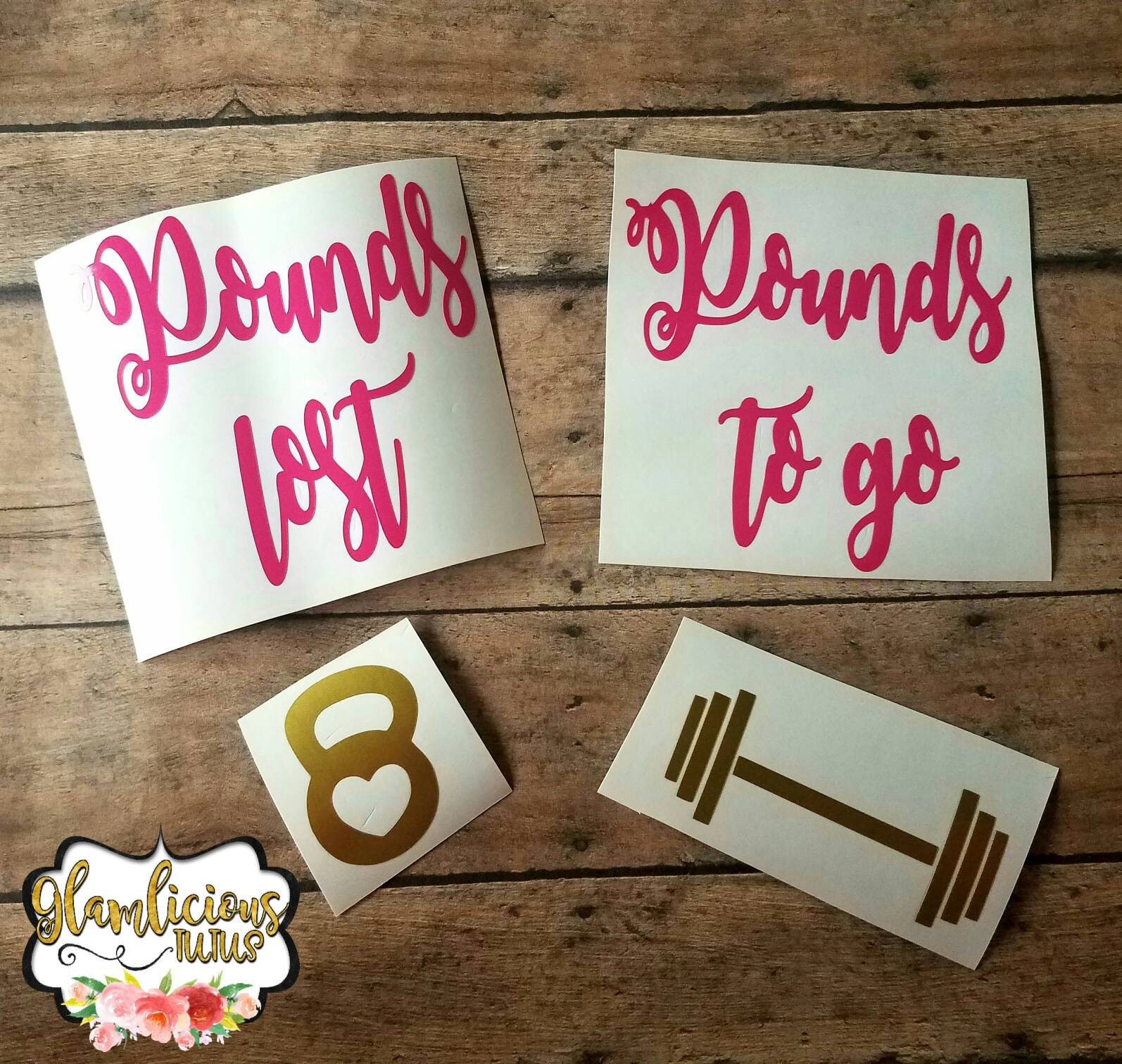 Weight Loss Jars | Pounds Lost Decals | Weight Loss Tracker | Decals ...