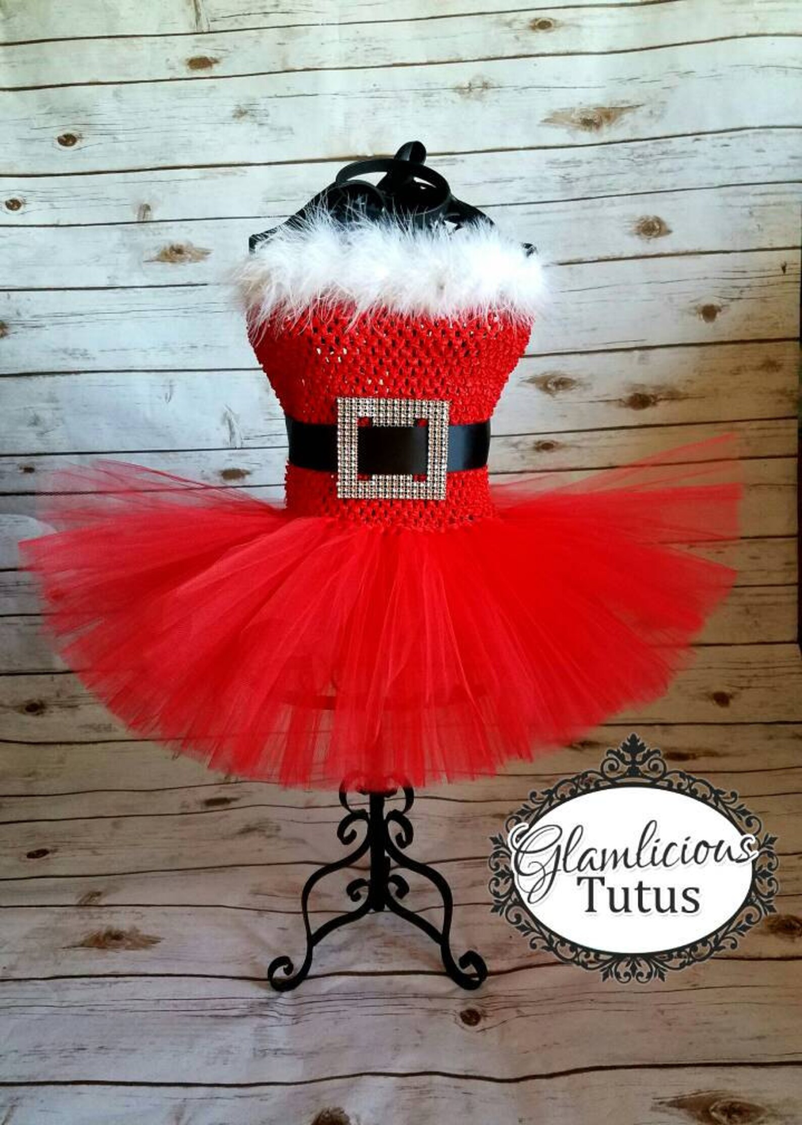 Santa Tutu Dress| Santa Dress Costume | Mrs. Santa Claus Tutu Dress ...