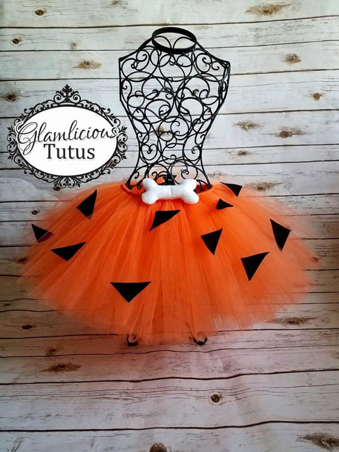 Cave Woman Inspired Tutu With Matching Bone Hair Clip | Tutu ...