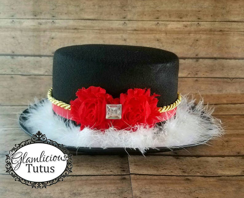 Ringmaster Hat Premium Hat Top Hat Circus Hat - Etsy