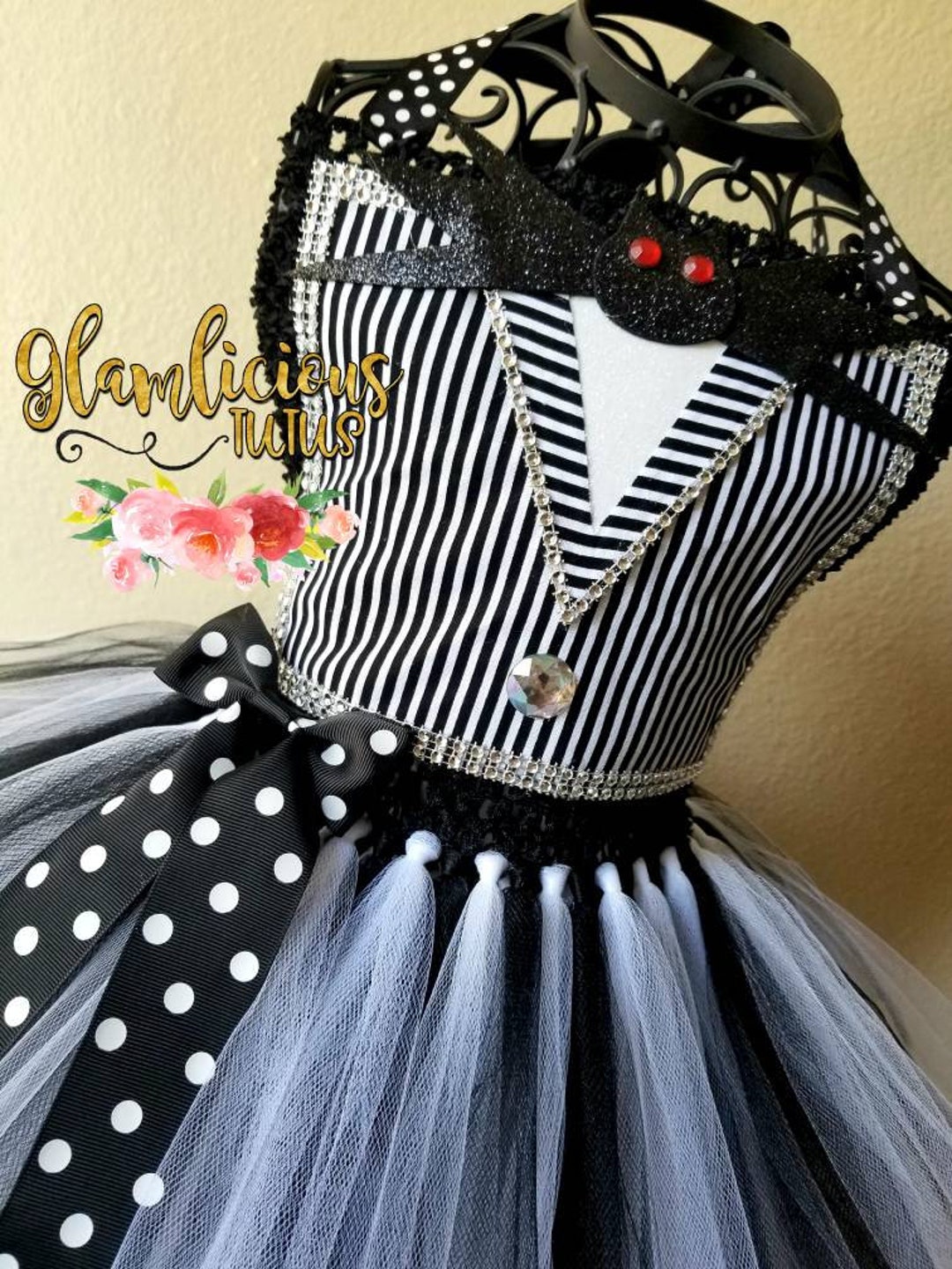 Tuxedo Inspired Tutu | Newborn- Teen Size - Etsy