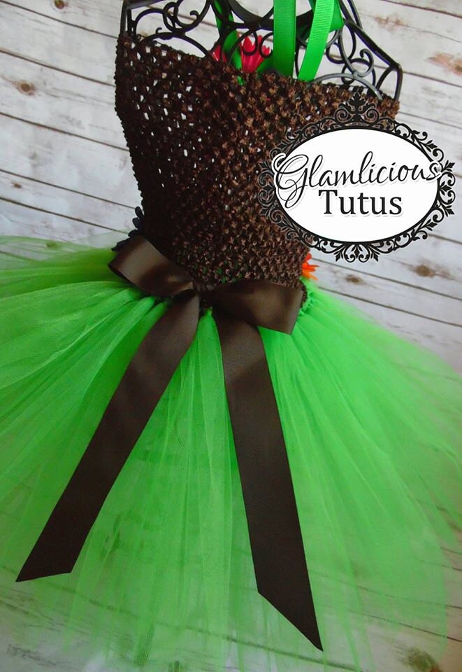 Hula tutu Dress Luau Skirt Hawaiian Tutu Hula Skirt | Etsy