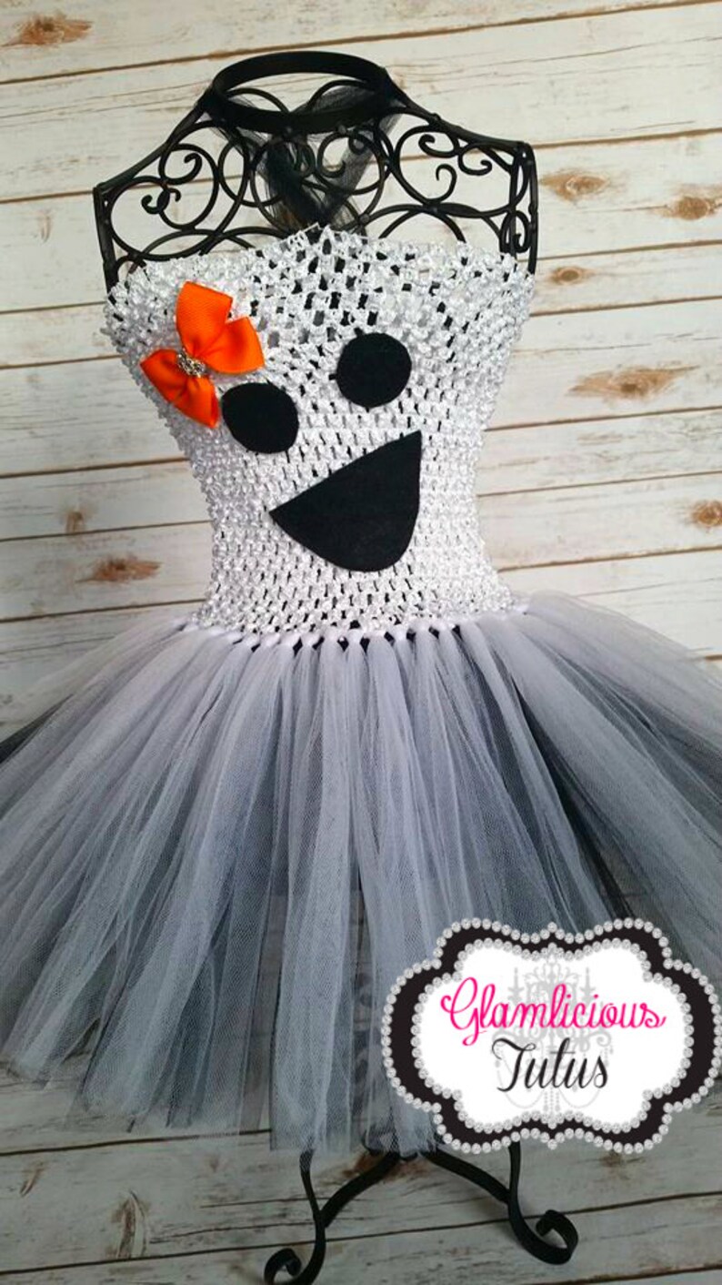Ghost Tutu Dress Ghost Halloween Costume Halloween Costume | Etsy