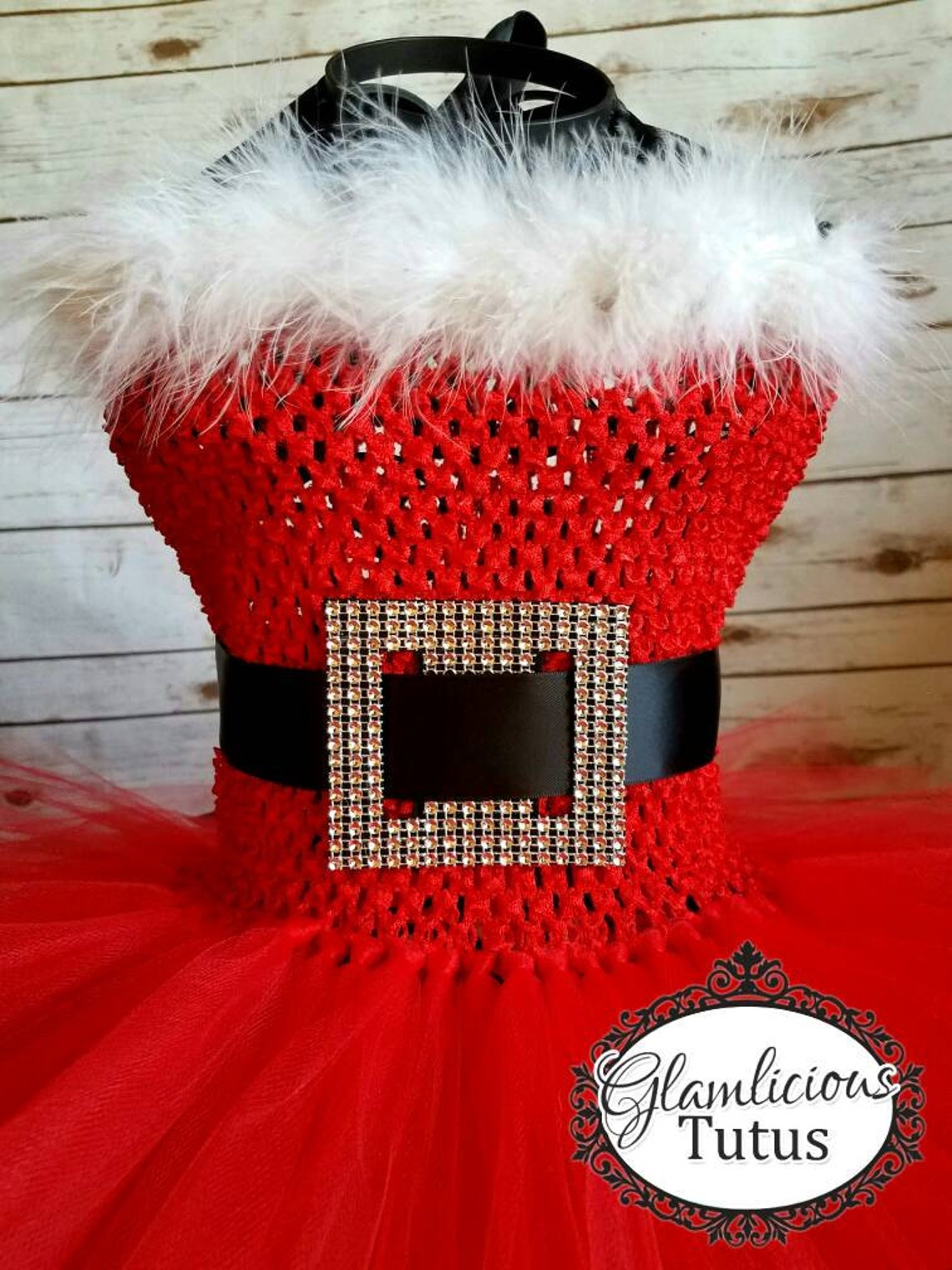 Santa Tutu Dress| Santa Dress Costume | Mrs. Santa Claus Tutu Dress ...