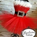 Santa Tutu Dress| Santa Dress Costume | Mrs. Santa Claus Tutu Dress ...