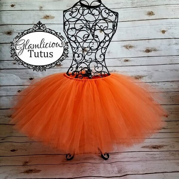 Orange Tutu Dress - Etsy