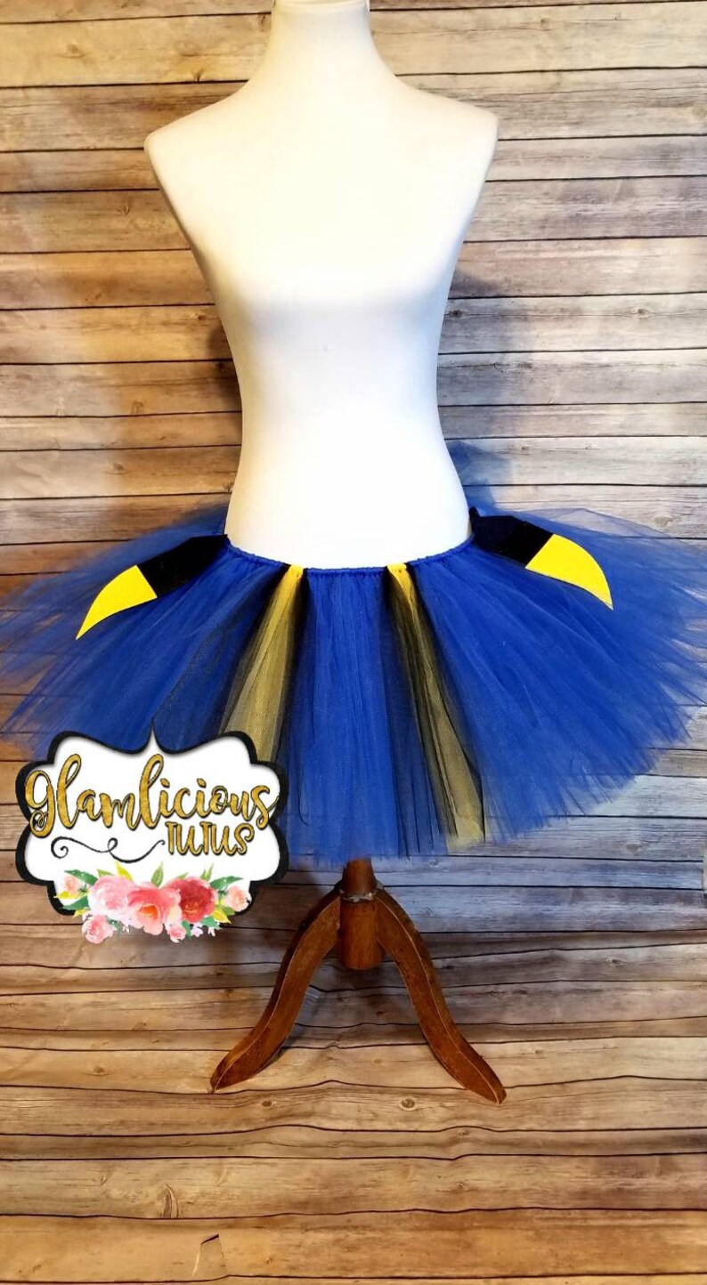 Adult Blue Tang Inspired Tutu| Blue Fish Tutu| Adult Listing - Etsy