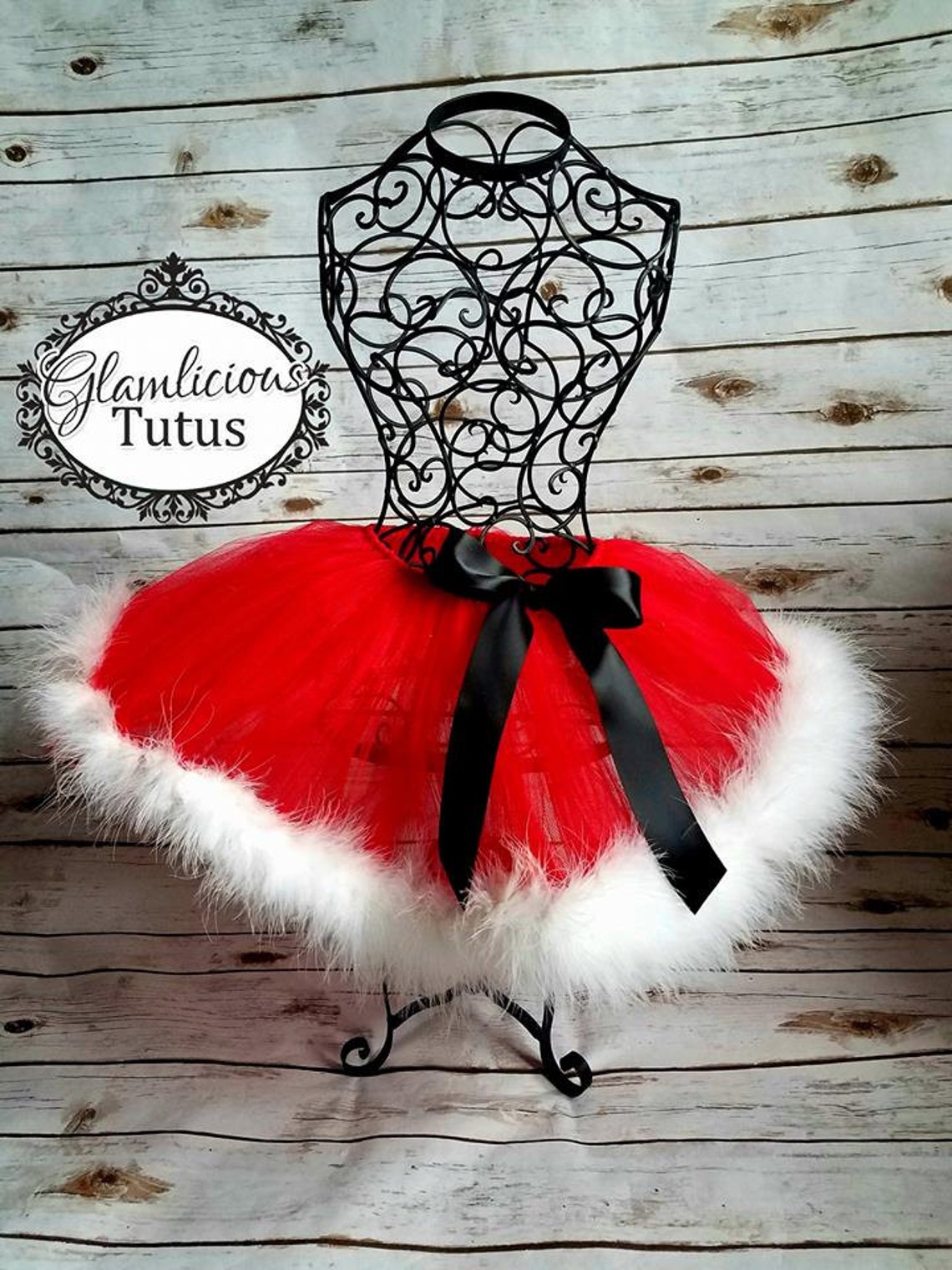 Santa Tutu Mrs. Claus Tutu Red Tutu Newborn Adult Plus - Etsy