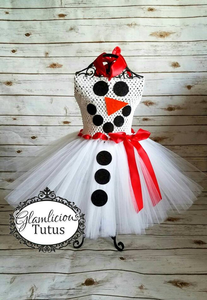 Snowman Tutu dress Snowman dress Holiday tutu dress | Etsy