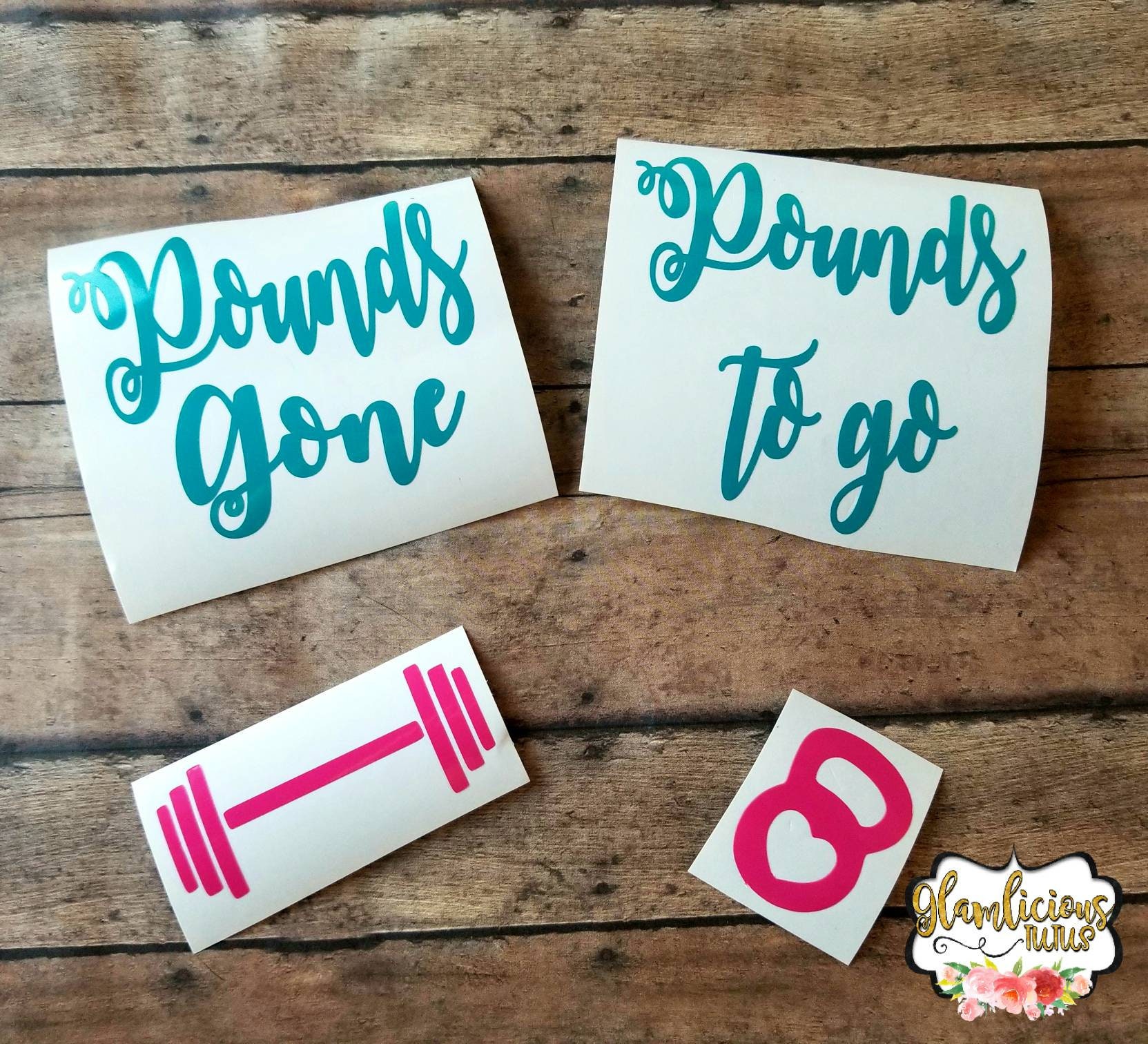 Weight Loss Jars Pounds Lost Decals Weight Loss Tracker - Etsy
