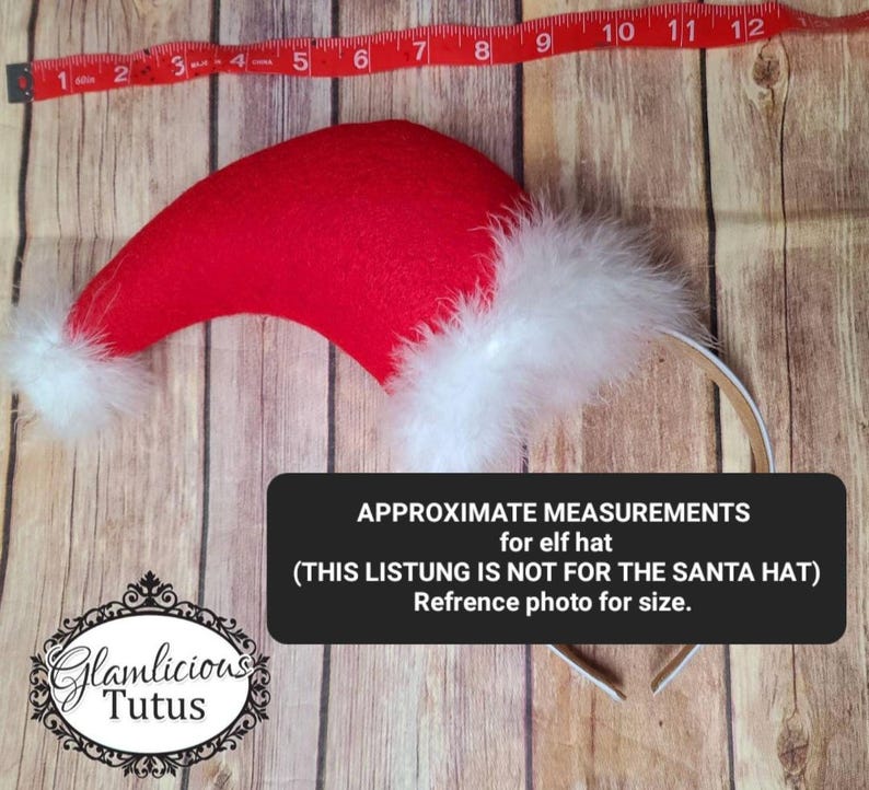 Elf Headband | Elf Headband | Elf Hat | Santas Little Helper - Etsy