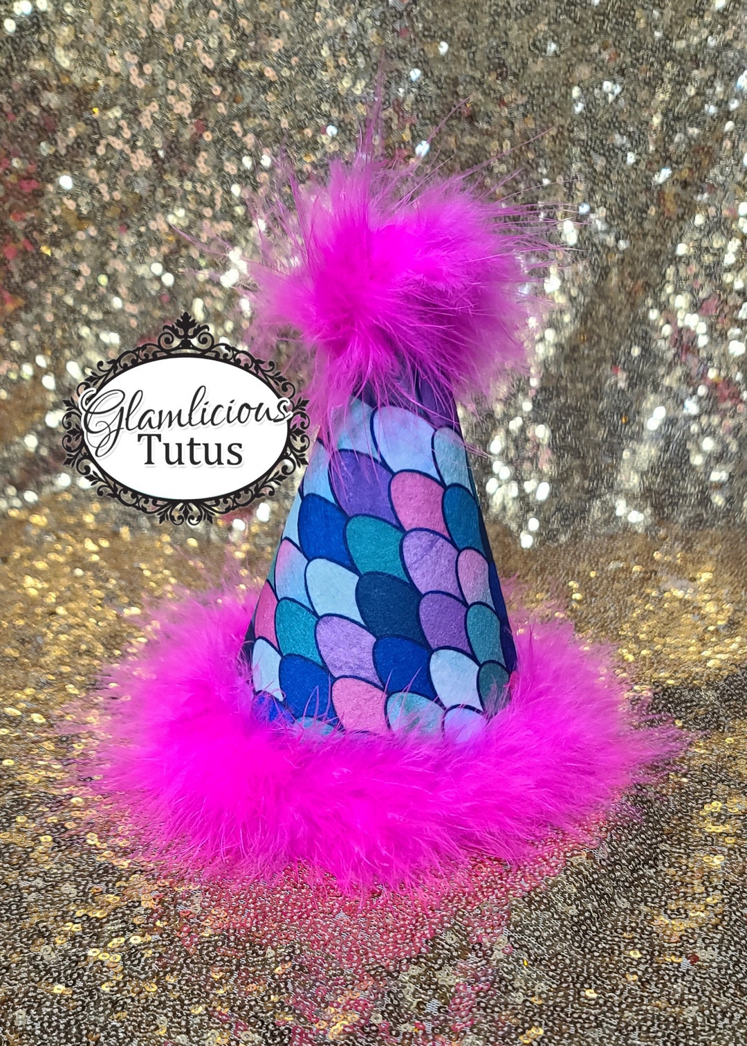 Mermaid Birthday Hat | Birthday Hat |mermaid Birthday Party Hat | Mermaid Birthday | Mermaid ...