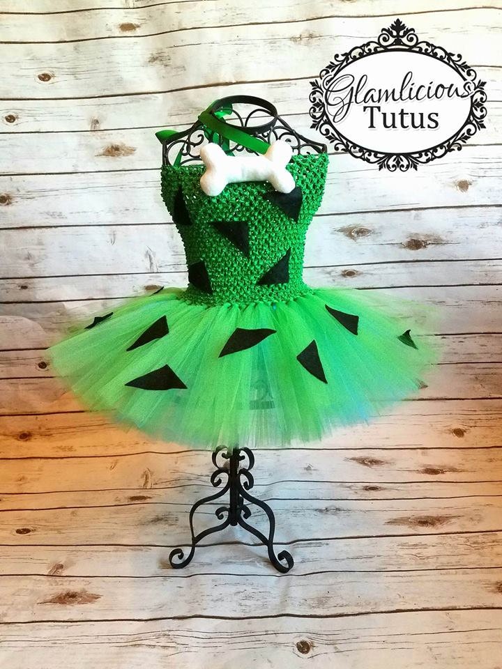 Cave Woman Tutu Dress With Bone Hair Clip Tutu Dress - Etsy
